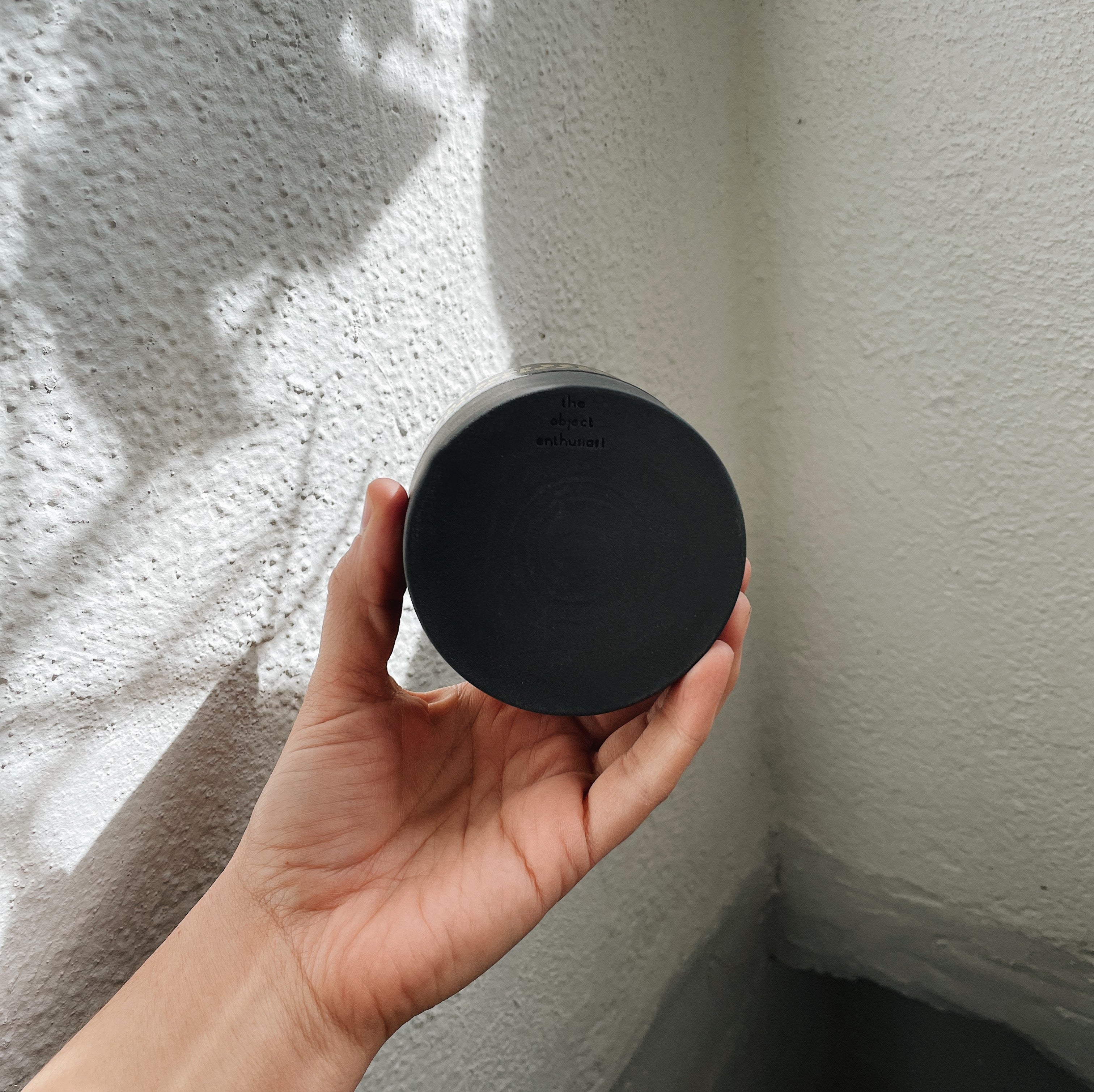 Black Cup + Gold Dash - The Object Enthusiast