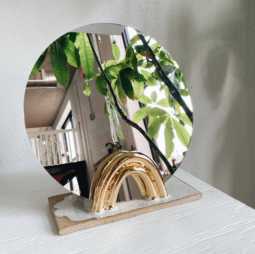 Circle Mirror - handmade by The Object Enthusiast